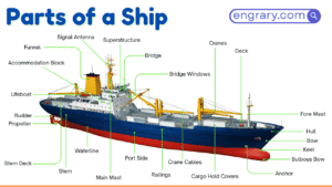 60+ Parts of a Ship With Functions and Labeled Diagram • Engrary