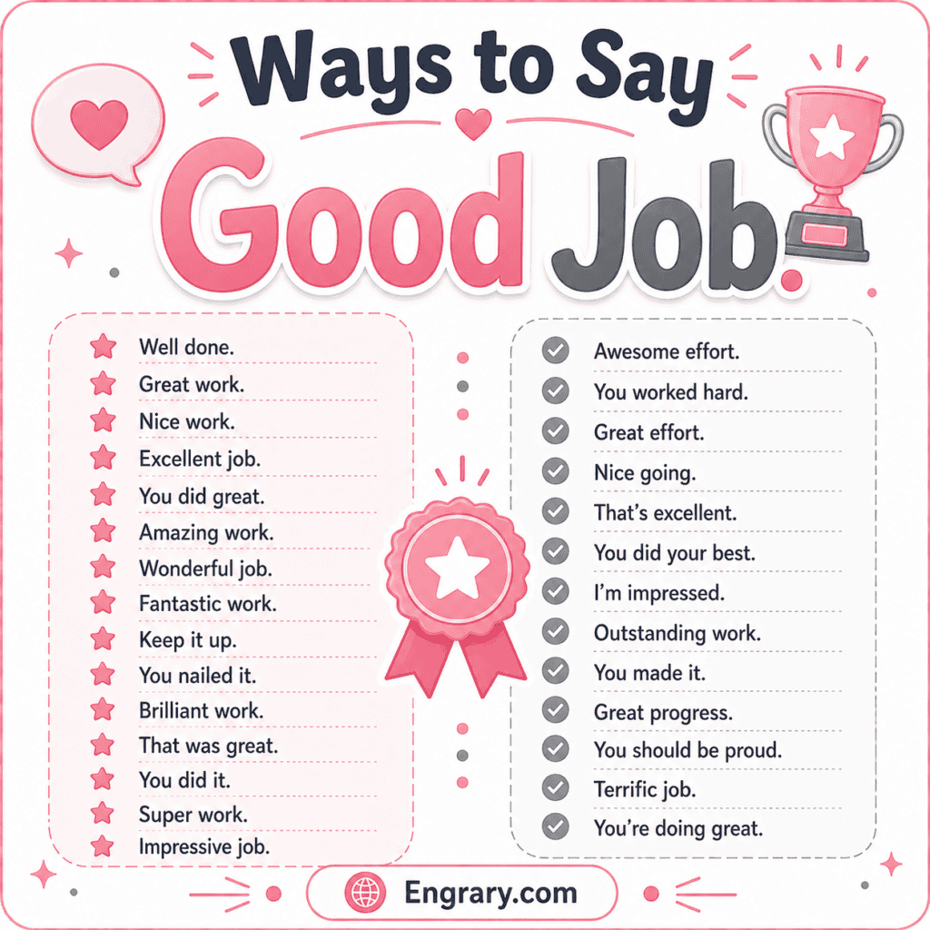 98 Other Ways to Say Good Job in English • Engrary
